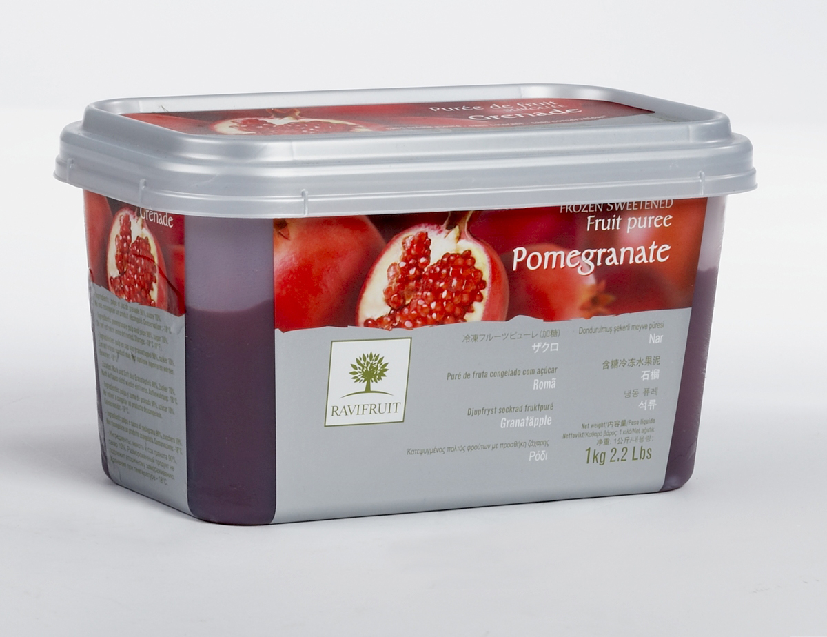 Pomegranate Frozen Fruit Puree - Ravifruit